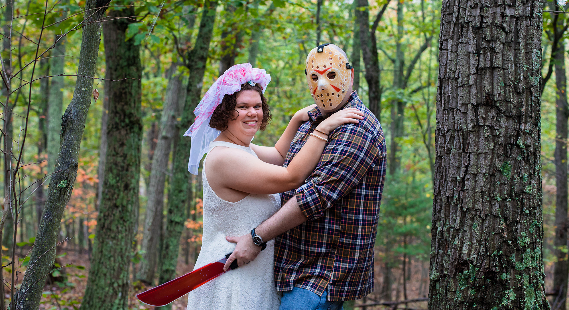 Horror-Themed Elopement Wedding in Winchester, Virginia